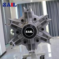 China SAIL Custom OEM 16 Ton Heavy Duty Semi Trailer Axle High Strength Steel Spoke Hub for sale