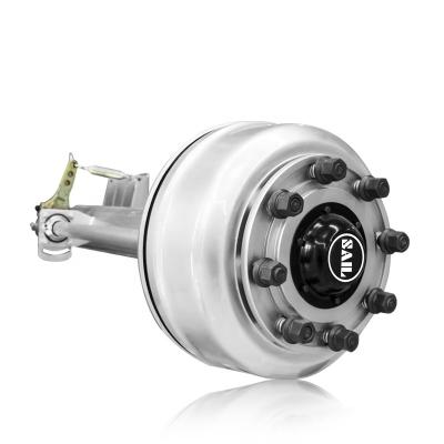 China SAIL 8T Trailer Axle Heavy Duty Semi Trailer Axle for Construction Agriculture Logistics for sale