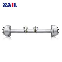 China SAIL 8T Trailer Axle Heavy Duty Semi Trailer Axle for Construction Agriculture Logistics for sale