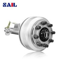 China SAIL 8T Trailer Axle Heavy Duty Semi Trailer Axle for Construction Agriculture Logistics for sale