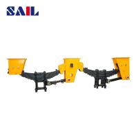 China SAIL OEM Semi Trailer Truck Leaf Spring Axles Suspension 12T Capacity American German Type for Freight Transportation for sale