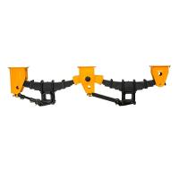 China SAIL OEM Custom Semi Truck Leaf Spring Suspension Axle American German Type 12T Capacity for sale