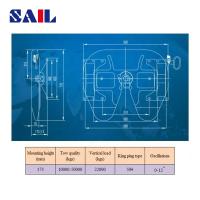China SAIL 65T Heavy Duty Fifth Wheel 3.5 Inch 50mm 90mm King Pin Semi Trailer Replacement for sale