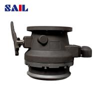 China SAIL 4 Inch Aluminum API Bottom Loading Adaptor Valve 0.6Mpa for Tank Truck for sale