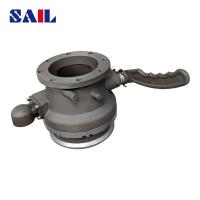 China SAIL 4 Inch Aluminum API Bottom Loading Adaptor Valve 0.6Mpa for Tank Truck for sale