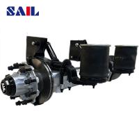 China SAIL Customized Semi Trailer Tandem Axle with Air Suspension Kit 12T Capacity for sale