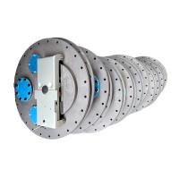 China Aluminum Alloy Fuel Tanker Manhole Cover DN460 DN580 with Emergency Vent Valve EN13317 for sale