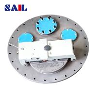 China Aluminum Alloy Fuel Tanker Manhole Cover DN460 DN580 with Emergency Vent Valve EN13317 for sale