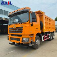 China SHACMAN F3000 6x4 Used Heavy Dump Truck WP12.400 Euro2 Engine 450HP Left Steering Enhanced Version Tipper Truck for sale