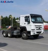 China HOWO 371HP 6x4 Used Tractor Truck Diesel Cargo Transport Logistics Euro 3 Weichai Engine for sale