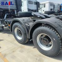 China SHACMAN F3000 6x4 Tractor Truck Used Left Steering Euro2 Engine 430HP Heavy Duty Prime Mover ABS ESC 360 Rear Camera Touch for sale