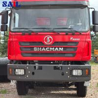 China Used SHACMAN F3000 8x4 Left Steering Dump Truck Weichai 400HP Euro2 Heavy Duty Rear ABS ESC Camera for sale