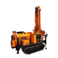 China 150m Depth Crawler Walking Water Well Drilling Rig Machine With 42KW Diesel Enigine for sale