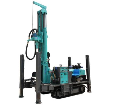 China 280m Bore Depth Hydraulic Crawler Water Well Drilling Rig 70KW Yuchai Engine for sale