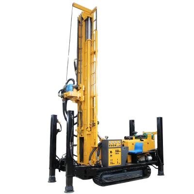 China Crawler Mounted Water Well Drill Rig 91KW Engine 55r/min - 115r/min Rotary Speed for sale