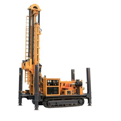 China 500m Depth Water Well  Hydraulic Drilling Machine 113KW Cu-mmins Diesel Engine for sale