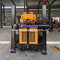 China 55 KW Fully Diesel Powered Crawler Mounted Water Well Drilling Rig RCF180C for sale