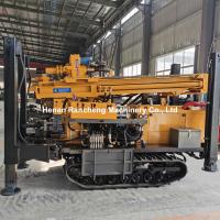 China 180m Depth Crawler Mounted Drill Rig Machine 55KW  90mm - 300mm Dia for sale