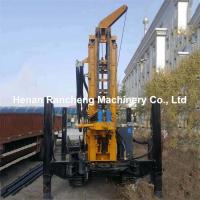 China Hydraulic Crawler Water Well Drilling Machine 70KW Diesel Engine 260m Bore Depth for sale