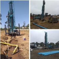 China 280m Crawler Borehole Drill Machine With Air Compressor Water Well Drilling Rig for sale
