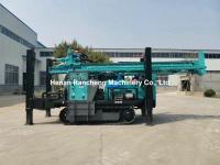 China 280m Crawler Borehole Drill Machine With Air Compressor Water Well Drilling Rig for sale