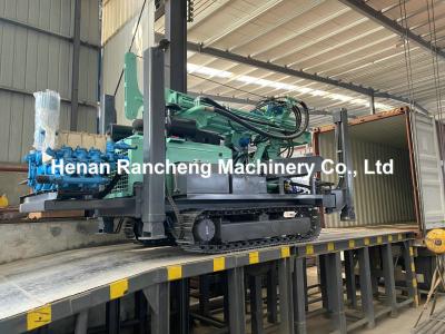 China 300m Depth Hydraulic Water Well Drilling Machine 18T Lifting Force 9000Nm Max Torque Of Rotary for sale