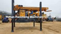 China RCF350C Hydraulic Crawler Water Well Drilling Rig With A Maximum Drilling Depth Of 350 Meters for sale