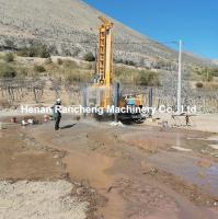 China Crawler Mounted Water Well Drill Rig 91KW Engine 55r/min - 115r/min Rotary Speed for sale