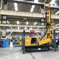 China 500m Depth Water Well  Hydraulic Drilling Machine 113KW Cu-mmins Diesel Engine for sale