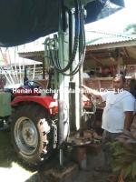 China 200m Hydraulic Trailer Mounted Water Well Drilling Rig With Quick Connection Plug For The Brawbench for sale