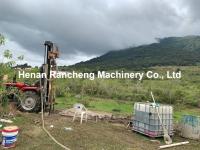 China 200m Depth 40HP  Diesel Engine Hydraulic Water Well Drilling Machine With Three-Wheeled Vehicle for sale
