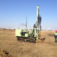 China 84kw Solar Powered Pile Driver Equipment 20 - 100m Bore Depth 90 - 300mm Bore Dia for sale
