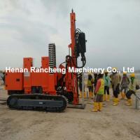 China 114HP Drilling Rig Machine / Photovoltaic Pile Driver / Machine / Equipment For Solar Pile Installation for sale