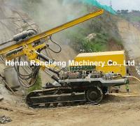 China 60m Small Crawler Type DTH Rotary Blasting Mounted Borehole Portable Mining Pneumatic Borehole Directional Machine for sale