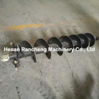 China 100mm - 600mm Drilling Rig Tools Auger Rod / Spiral Rod For Drilling Machinery for sale