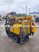 China 150m Deep Mini Portable Crawler Water Well Drilling Machine For Water Drilling Projects for sale