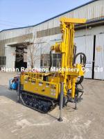 China RCF150S 150m Depth Compact Rubber Track Water Well Drilling Rig Machine With 42KW Yuchai Engine for sale