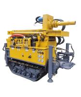 China Top-Selling 150m Deep Mini Portable Crawler Water Well Drilling Rig Machine With Good Price for sale