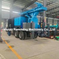 China Hydraulic Tricycle Mounted Water Well Drilling Rig Drill Depth 400m with Cu-mmins 170 HP Load Vehicle Engine for sale