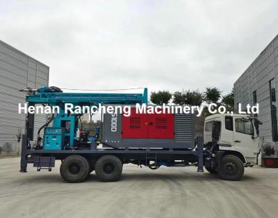 China Full Hydraulic Water Well Drill Machine Bore Hole 500m Deep Truck Mounted Water Well Drill Rig for sale