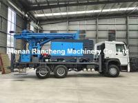 China Hydraulic Tricycle Mounted Water Well Drilling Rig Drill Depth 400m with Cu-mmins 170 HP Load Vehicle Engine for sale