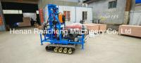 China Easy Operation RCS200C Rubber Crawler Portable Drilling Rig With 150m Depth 450mm Diameter for sale