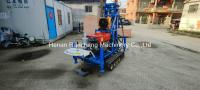 China Easy Operation RCS200C Rubber Crawler Portable Drilling Rig With 150m Depth 450mm Diameter for sale