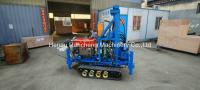 China Easy Operation RCS200C Rubber Crawler Portable Drilling Rig With 150m Depth 450mm Diameter for sale