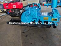 China 100mm Piston Stroke 65mm Cylinder Diameter Drilling Mud Pump With 28HP Changchai Engine for sale