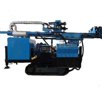 China Hydraulic Engineering Drilling Rig 150m Depth 74KW Engine Power Anchor Drilling Rig for sale