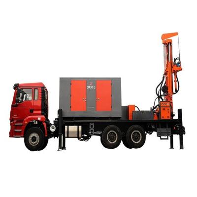 China 200m Drilling Depth Water Well Drill Rig 118HP Cu-mmins 115 - 350mm Bore Dia for sale