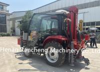 China 260m Full Hydraulic Trailer Mounted Water Well Borehole Drilling Rig Machine For Mud And Air Drilli for sale