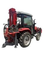 China 260m Bore Depth Borehole Drilling Machine With 4 Wheels Trailer Mounted Portable Hydraulic Water Well Drilling Machine for sale