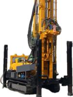 China Deep Hydraulic Borehole DTH Water Well Drilling Crawler Type 350m Drilling Rig for sale